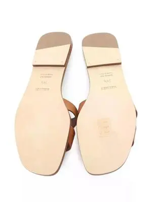 Hermès Oran Cut-out Mule Sandals