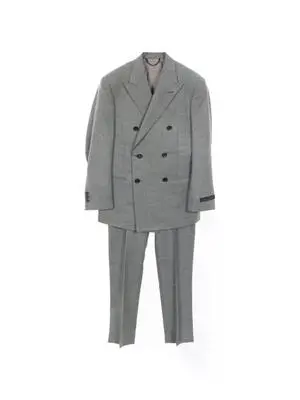 LOUIS VUITTON 2020s Double-breasted Wool Suit