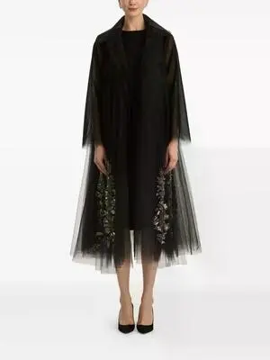 Oscar De La Renta Foxglove Coat
