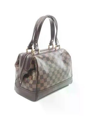 LOUIS VUITTON 2005 Knightsbridge Damier Ebene Tote Bag