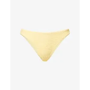 Monday Swimwear Byron Bikini Bottoms - Honey Crinkle