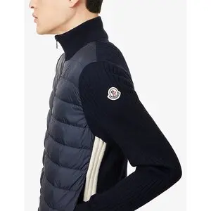 Moncler Shell-down Cardigan - Blue