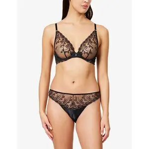 AUBADE Cosmic Romance High Apex Lace Bra