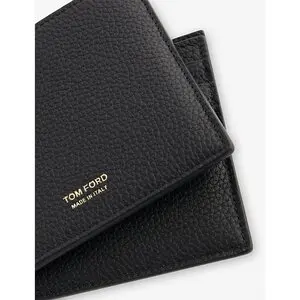 TOM FORD Line Billfold Leather Wallet