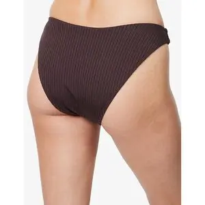 Monday Swimwear Seychelles Stretch-rib Bikini Bottoms