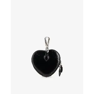 The Kooples Stud-embellished Leather Coin Purse