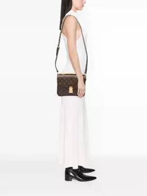 LOUIS VUITTON 2016 Monogram Pochette Metis Satchel