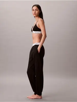 Calvin Klein Modern Terry Joggers - Black