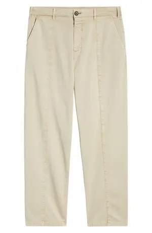 Paul Smith Tailored Cotton Stretch Twill Pants - Light Beige