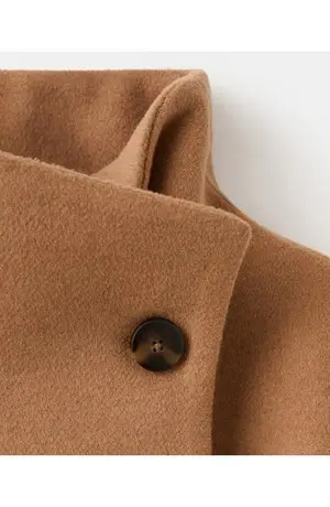 Mango Funnel Neck Coat