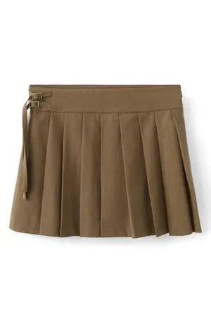 Mango Brittany Pleated Miniskirt
