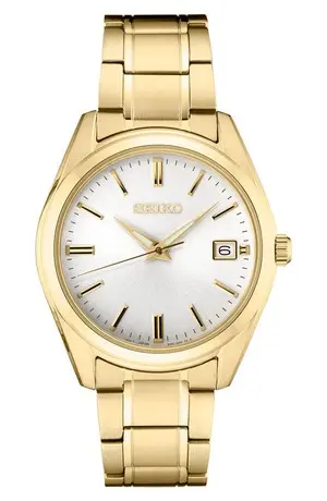 SEIKO WATCHES Essentials Bracelet Watch - Yellow Tone