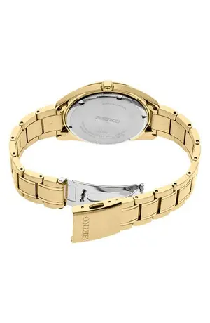 SEIKO WATCHES Essentials Bracelet Watch - Yellow Tone