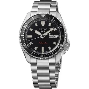 SEIKO WATCHES 5 Sports Bracelet Watch - Black
