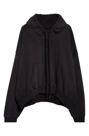 R13 Cotton-blend Crop Hoodie