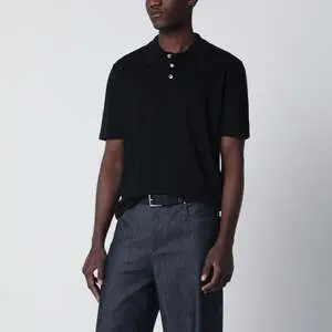 A.p.c. Cotton Knit Polo Shirt