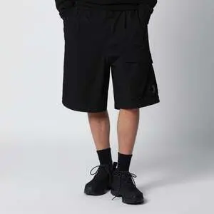 C.P. COMPANY Cotton Bermuda Shorts - Black
