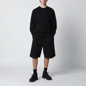 C.P. COMPANY Cotton Bermuda Shorts - Black