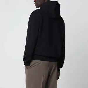 AMI Paris De Coeur Hooded Sweatshirt - Black
