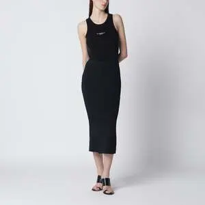 Givenchy Slim-cut Tank Top With Logo - Black