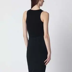 Givenchy Slim-cut Tank Top With Logo - Black