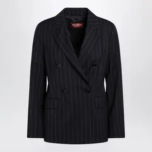Max Mara Pinstripe Virgin Wool Jacket