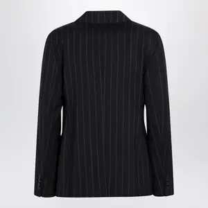 Max Mara Pinstripe Virgin Wool Jacket