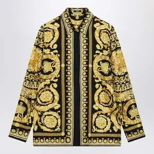 Versace Printed Silk Twill Shirt - Multicolor