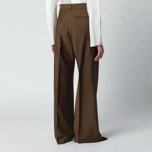 RÓHE Light Wool-blend Wide-leg Trousers