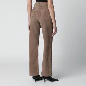ROTATE BY BIRGER CHRISTENSEN Suede Trousers