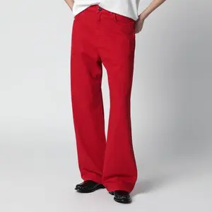 RÓHE Cotton Wide Leg Trousers