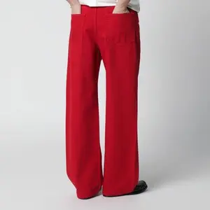 RÓHE Cotton Wide Leg Trousers
