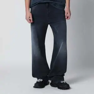Balenciaga Wide-leg Jeans - Blue