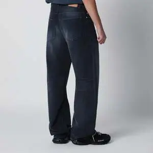 Balenciaga Wide-leg Jeans - Blue