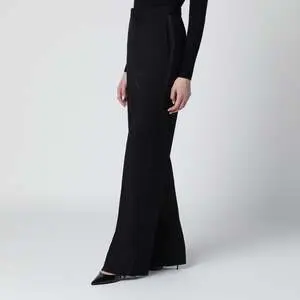 Balenciaga Wool Wide Leg Trousers
