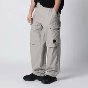 C.P. COMPANY Cotton Cargo Trousers - Grey