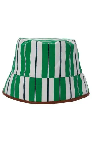 Ralph Lauren Stripe Canvas Bucket Hat