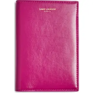 Saint Laurent Paris Passport C - Dark Fuchsia