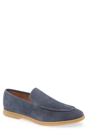 Eleventy Apron Toe Loafer - Blue