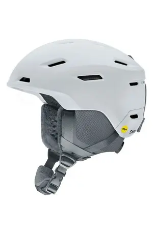 SMITH Descend Snow Helmet With Mips® Round Contour Fit - Matte White