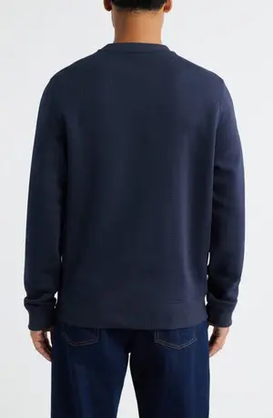 Paul Smith Regular Fit Embroidered Graphic Sweatshirt - Very Dark Navy