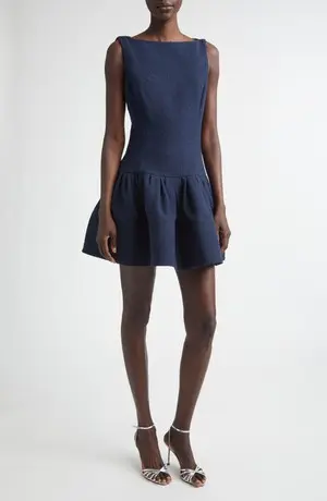 Oscar De La Renta Boatneck Cocktail Dresses
