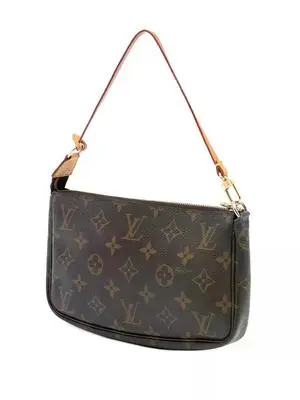 LOUIS VUITTON 2002 Monogram Pochette Accessoires Shoulder Bag