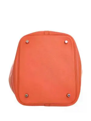 Hermès 2016 Clemence Picotin Lock 22 Handbag - Orange