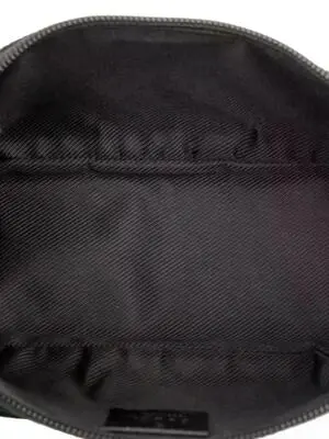 Gucci 2000-2015 Gg Canvas Web Boat Shoulder Bag - Black