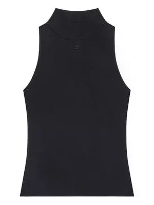 Courreges Mock Neck Camis Tanks For Women