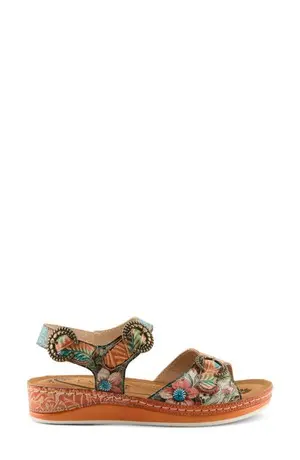 SPRING STEP SHOES Offtrak Sandal - Orange Multi