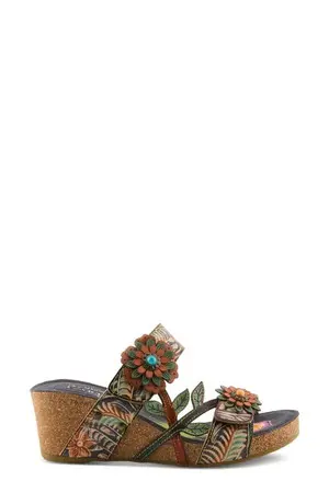 SPRING STEP SHOES Moai Platform Wedge Sandal