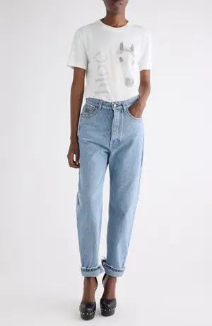 Chloé Barrel Leg Jeans