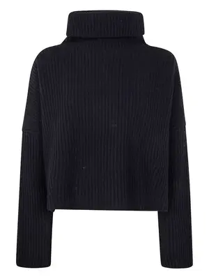NUUR Ribbed Turtleneck Pullover